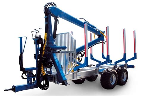 Binderberger Timber Trailer With Crane By Binderberger Maschinenbau