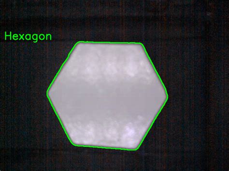 How To Compute Interior Angles Of Hexagon Shape In Python Opencv Stack Overflow