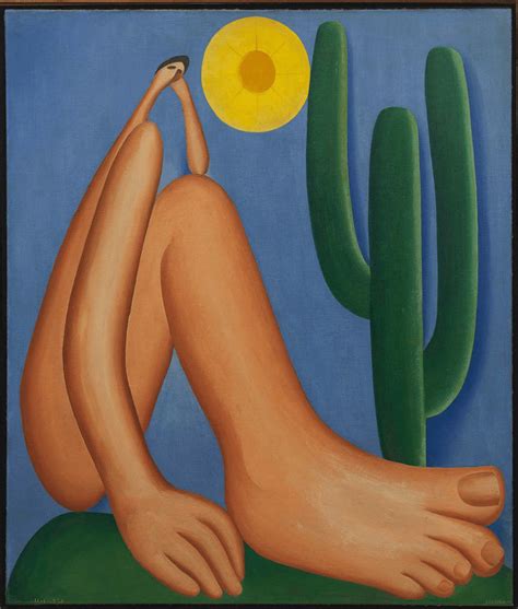 Abaporu 1928 Tarsila do Amaral óleo sobre tela 85 cm x 72 cm