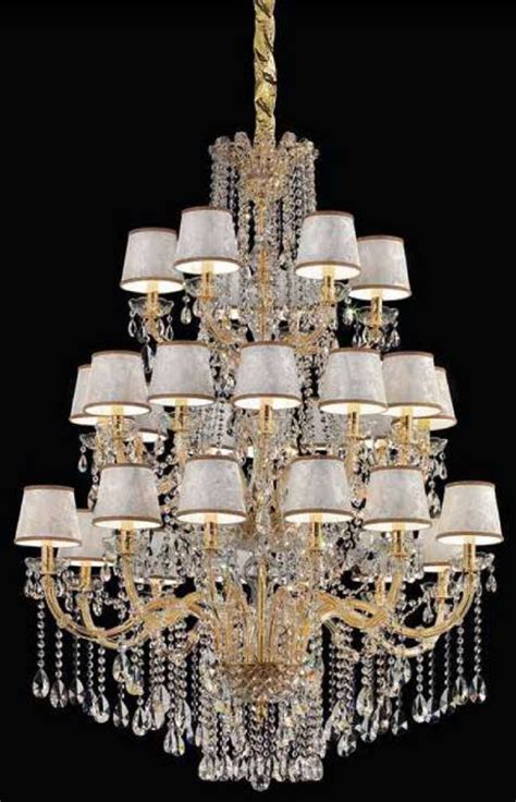 Casa Padrino Luxus Barock Kristall Kronleuchter Gold Silber Ø 115 x H