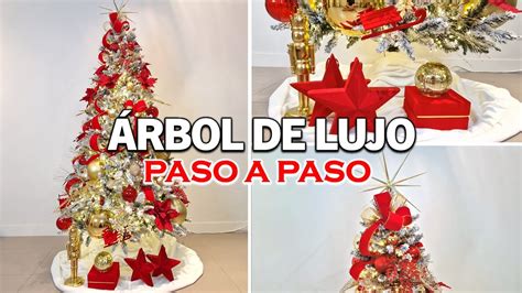 CÓMO DECORAR el ÁRBOL de NAVIDAD EN 2024 como un PROFESIONAL ÁRBOL