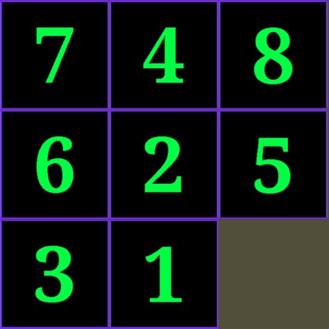 Slider Puzzle Number Tile Game App On Amazon Appstore
