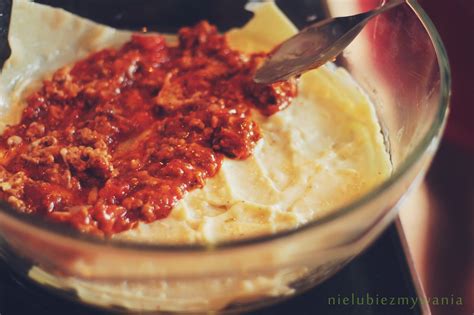 Nie lubię zmywania blog dla gotujących inaczej Domowa lasagne