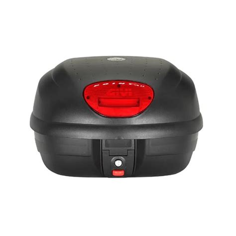 Baú GIVI Monolock Point 33 Litros E33N Lente Vermelha All Motos