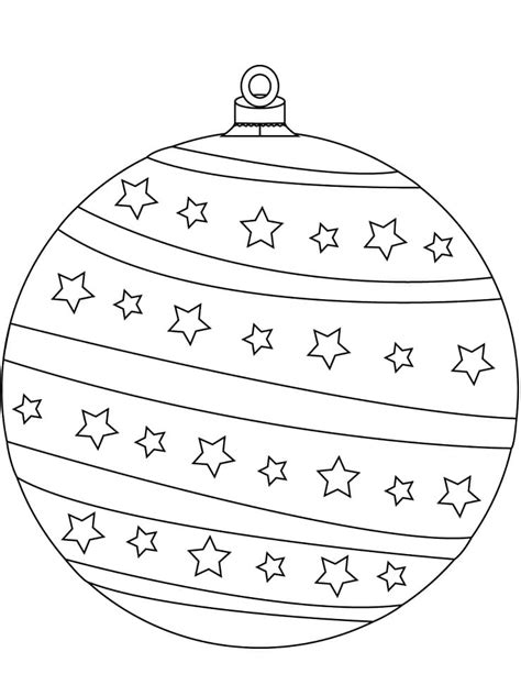 Coloriage Boule De Noel Dessin Gratuit Imprimer
