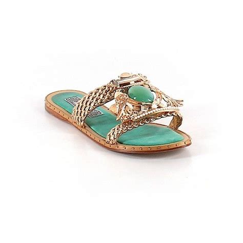 Pre Owned Ivy Kirzhner Sandals Green Sandals Green Shoes Sandals