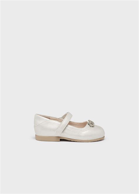 Ballerine Con Fodera E Soletta In Pelle Sostenibile Neonata Perla