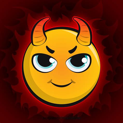 Devil Demon Emoji Emoticon Smiley Vector Free Download