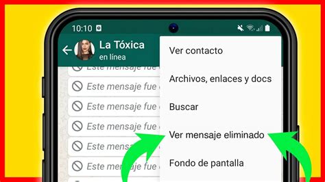C Mo Ver Los Mensajes Eliminados De Whatsapp Haras Dadinco