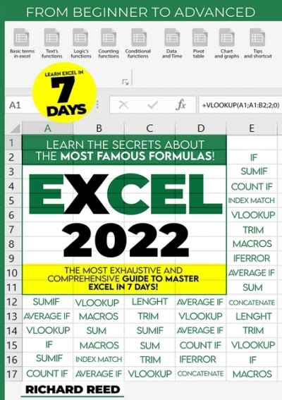 [pdf] download excel 2022 the most exhaustive guide to master all the functions and formulas to