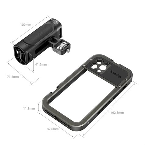 SmallRig Handheld Video Rig Kit for iPhone 12 Pro Max 3176 Chính hãng