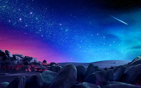 Night Sky Wallpaper K Colorful Magic Stars Milky Way