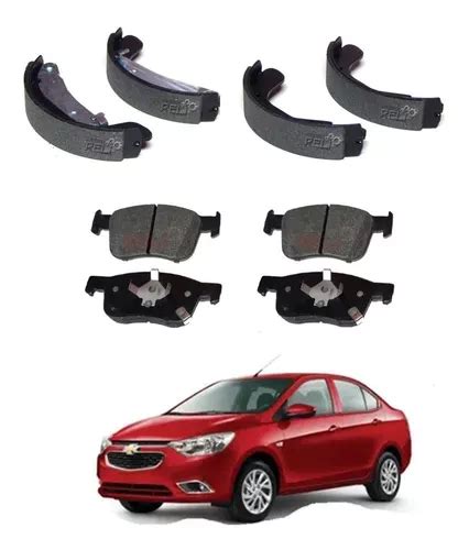 Kit Balatas Delanteras Y Traseras Chevrolet Aveo 1 5 Ng
