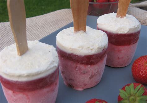 Truskawkowe Lody Warstwowe Doradcasmaku Pl