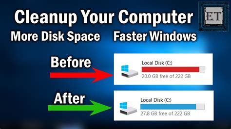 How To Clean C Drive And Speed Up Windows 10 YouTube
