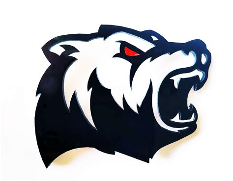 2x Hellbear Bear Redeye Badge Logo Emblem For Dodge SRT RAM TRX Ford