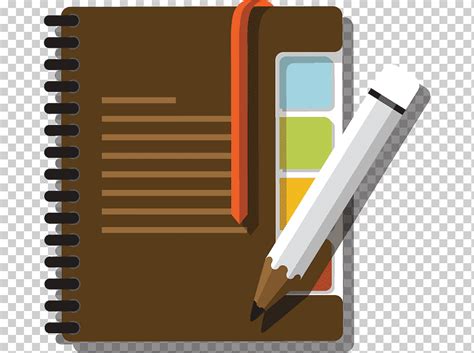 Libreta Lapiz Libreta Y Lapiz Diverso Blanco L Piz Png Klipartz