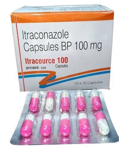 Itraconazole Mg Capsules Bp Itracource Capsules Xenial
