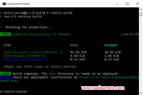 how to deploy vue js applications in sap btp