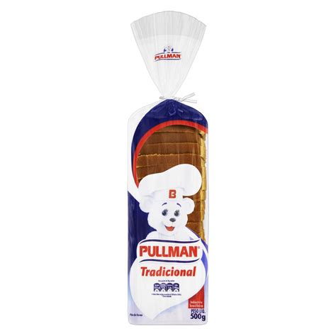 Pão de Forma Tradicional Pullman Pacote 500g Supermercado Mais Perto