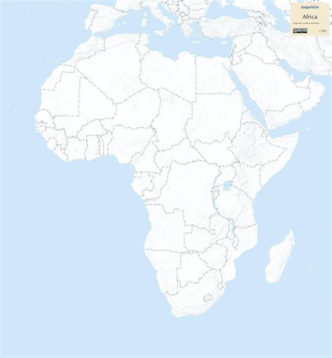 Free Maps Of Africa Mapswire