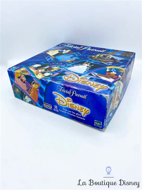 Jeu De Soci T Trivial Pursuit Disney Hasbro Dition Bleu Jeux