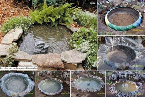 Estanques DIY de diseño minimalista para peces Koi