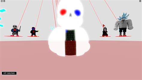 Roblox Fatal Error Sans Sans Multiverse No Gamepasses YouTube