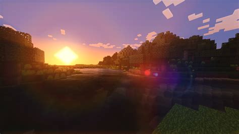 Minecraft Shaders Wallpaper Telegraph