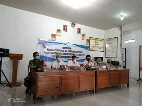 Sosialiasi Penyuluhan Kegiatan Pengukuran Dan Pemetaan Bidang Tanah