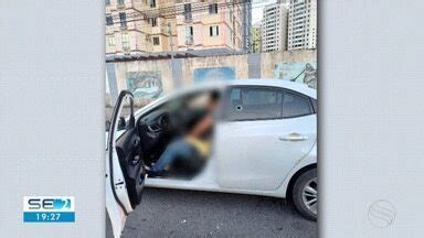 SE TV 2ª Edição Motorista de aplicativo é baleado durante tentativa