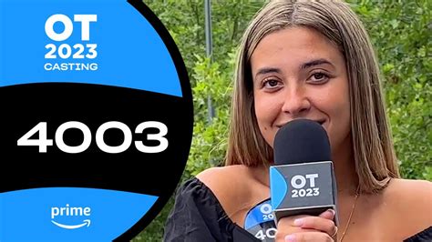 4003 MARÍA ASPIRANTES OT CASTING FINAL OT 2023 YouTube