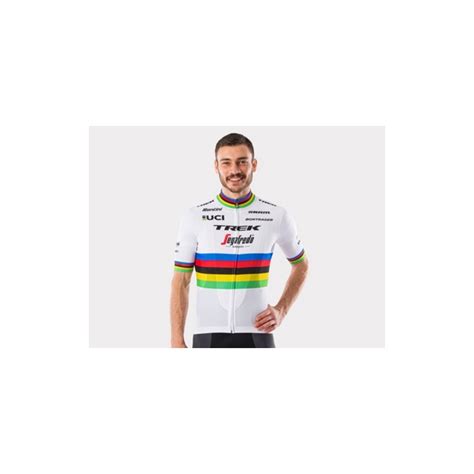 Santini Trek Segafredo Men S Team World Champion Replica Jersey