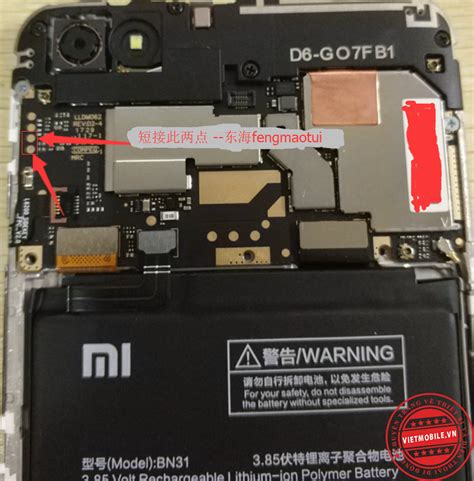 Test Point Redmi A Xiaomi Note Ru