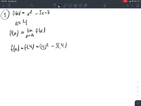 solved in exercises 1 18 use the definition of continuity to determine whether f is continuous