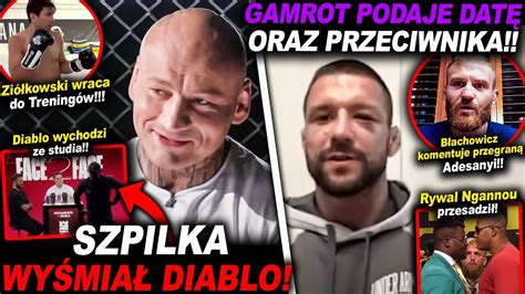 Szpilka Wy Miewa Diablo Dojdzie Do Ich Walki Ksw Fame Mma News Gamrot