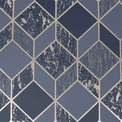 Blue And Gold Geometric Wallpapers 4k HD Blue And Gold Geometric