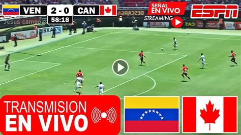 En Vivo Venezuela vs Canadá Cuartos de Final Ver Partido