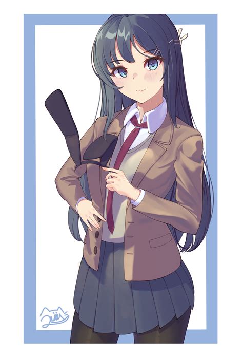 Sakurajima Mai Seishun Buta Yarou Series Image By Ziddol