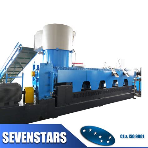 Plastic PP PE HDPE LDPE Film Recycling Granulating Pelletizing Pellets
