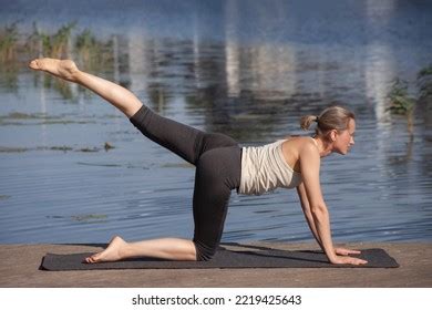 Beautiful Naked Woman Yoga Images Stock Photos Vectors
