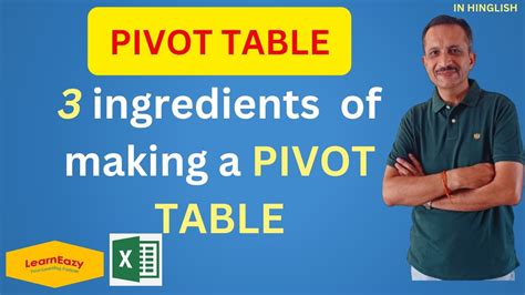 Pivot Table How To Make Pivot Table In Easy Steps Excel O