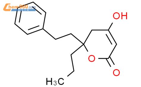 162174 87 0 2H Pyran 2 One 5 6 Dihydro 4 Hydroxy 6 2 Phenylethyl 6
