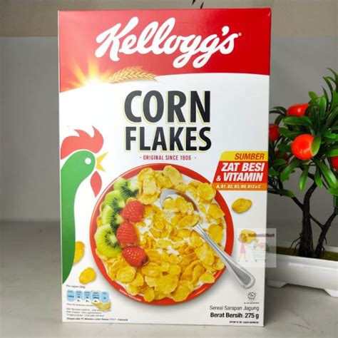 Kelloggs Corn Flakes 275 Gram Kelloggs Corn Cereal Shopee Singapore