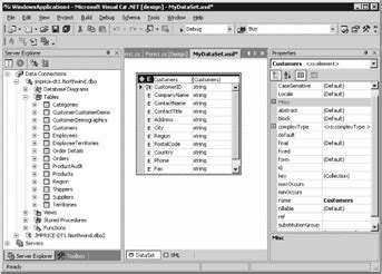 Create A Strongly Typed Dataset Using The Xml Schema