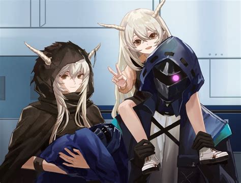 Doctor And Shining Arknights Drawn By Hasegawamorito Danbooru