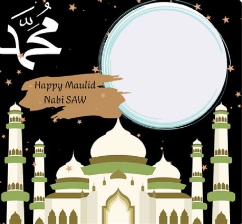 20 Link Twibbon Maulid Nabi 2022 Berikut Cara Pasang Desain Islami