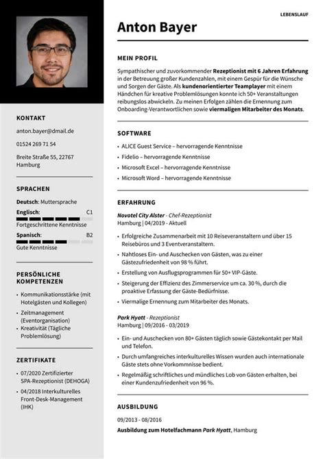 Aktuelle Lebenslauf Beispiele für Ihre Bewerbung