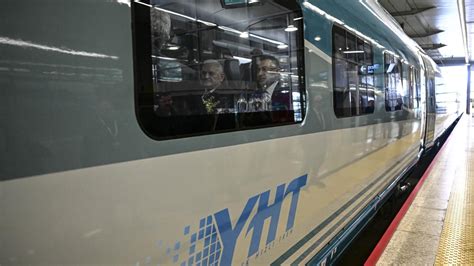 Ankara Sivas Y Ksek H Zl Tren Yht Hatt N N Ilk Seferi Trt Haber