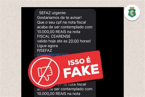 Entenda O Golpe Via Mensagem No Celular Envolvendo O Sua Nota Tem Valor